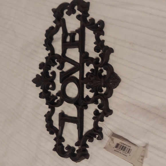 Wall Decor | Wrought Iron Love Wall Decor | Poshmark
